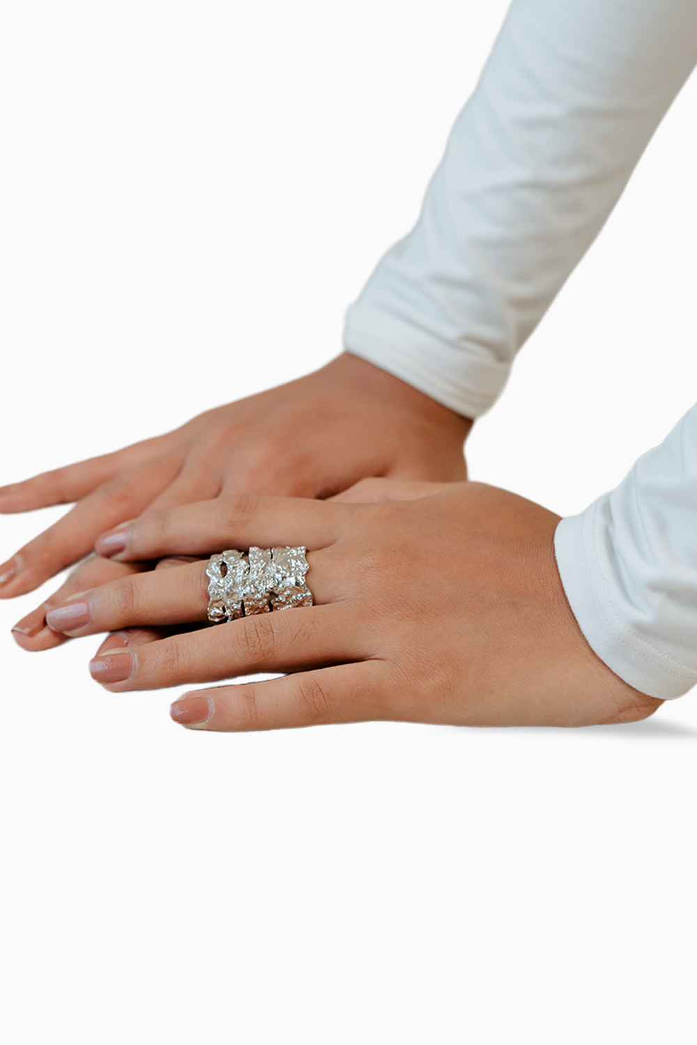 Silver Aabha Ring