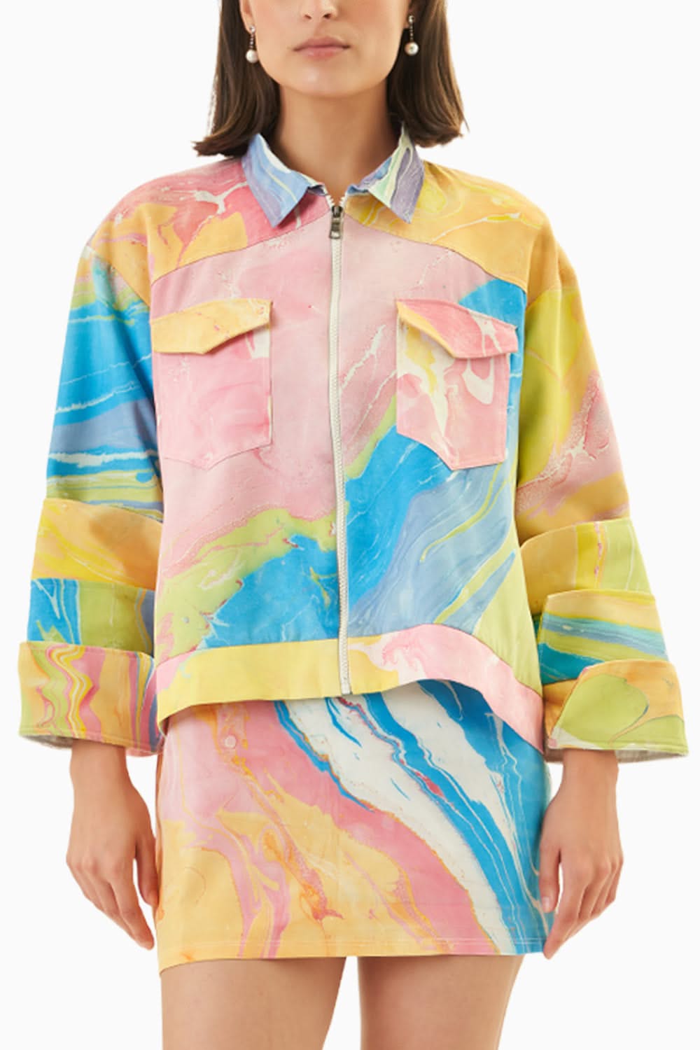 Candyfloss Layer Cuff Jacket