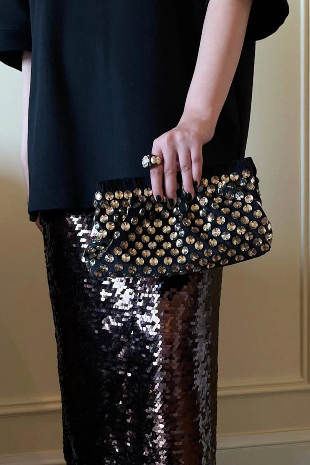 Alien Superstar Dusky Gold Big Bobbi Bag