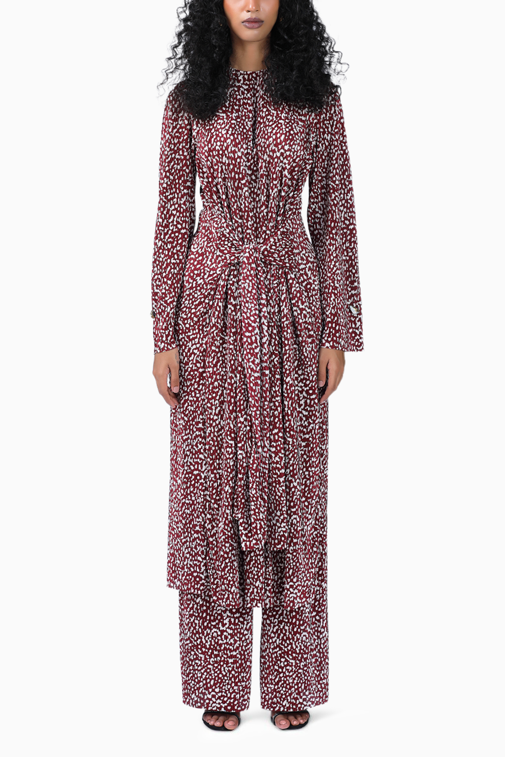 Buy Red Cloud Co-ord Set by 431-88 Online in India | The Sverve