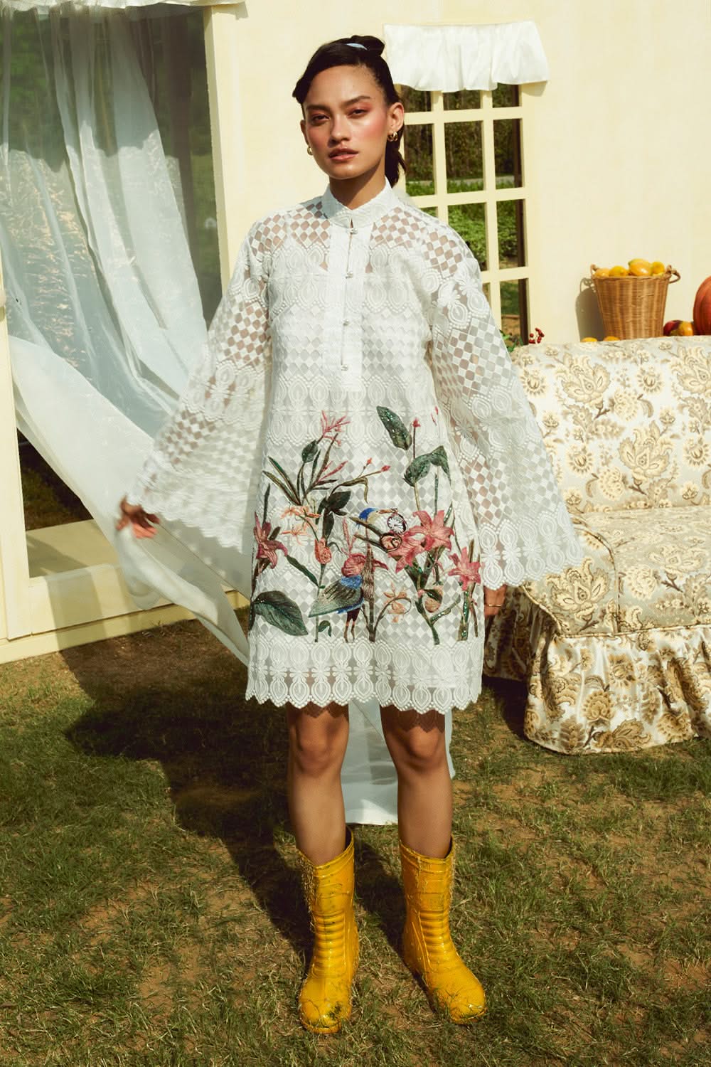 Cathy White Dress