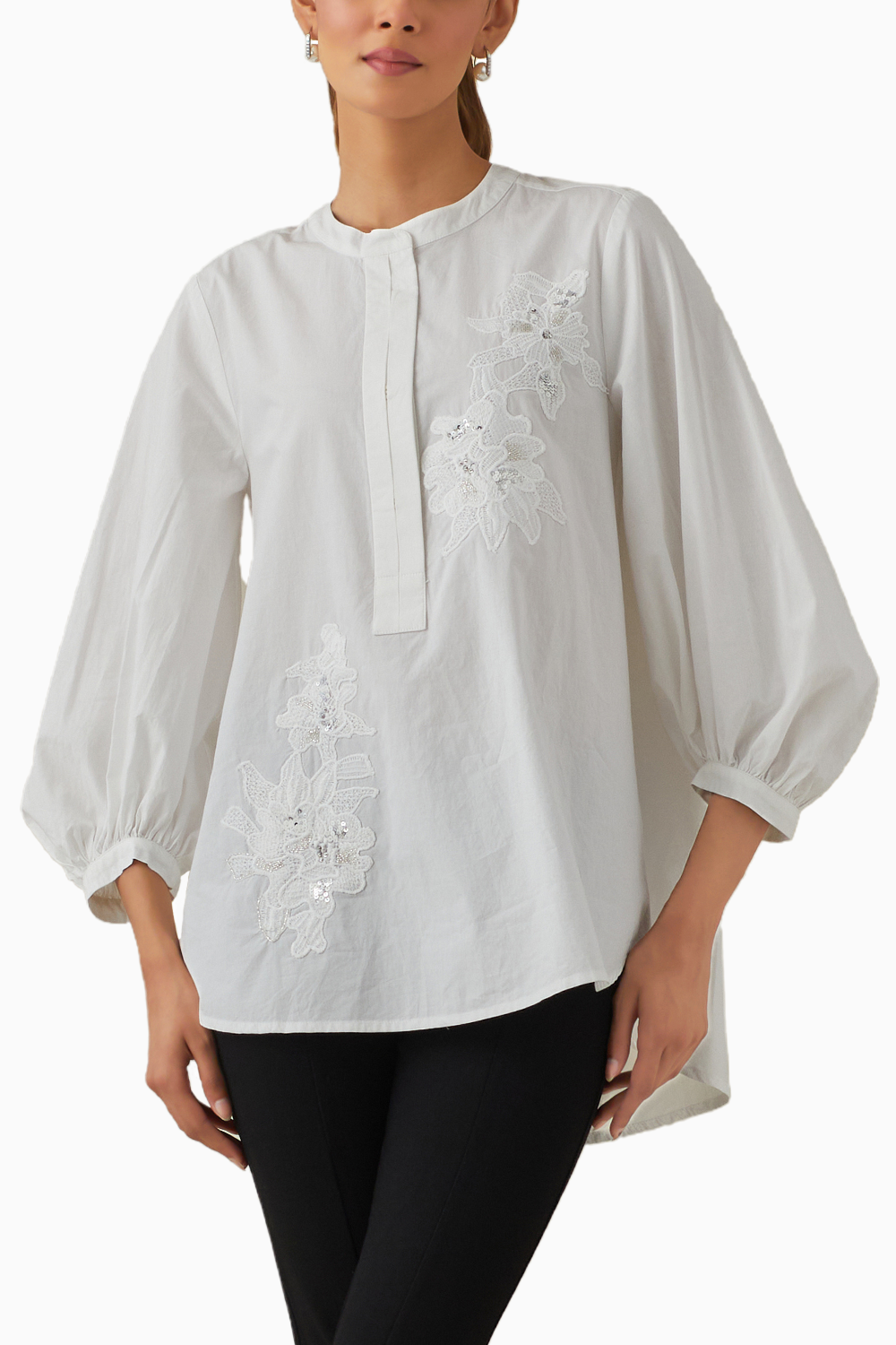 Asha White Shirt
