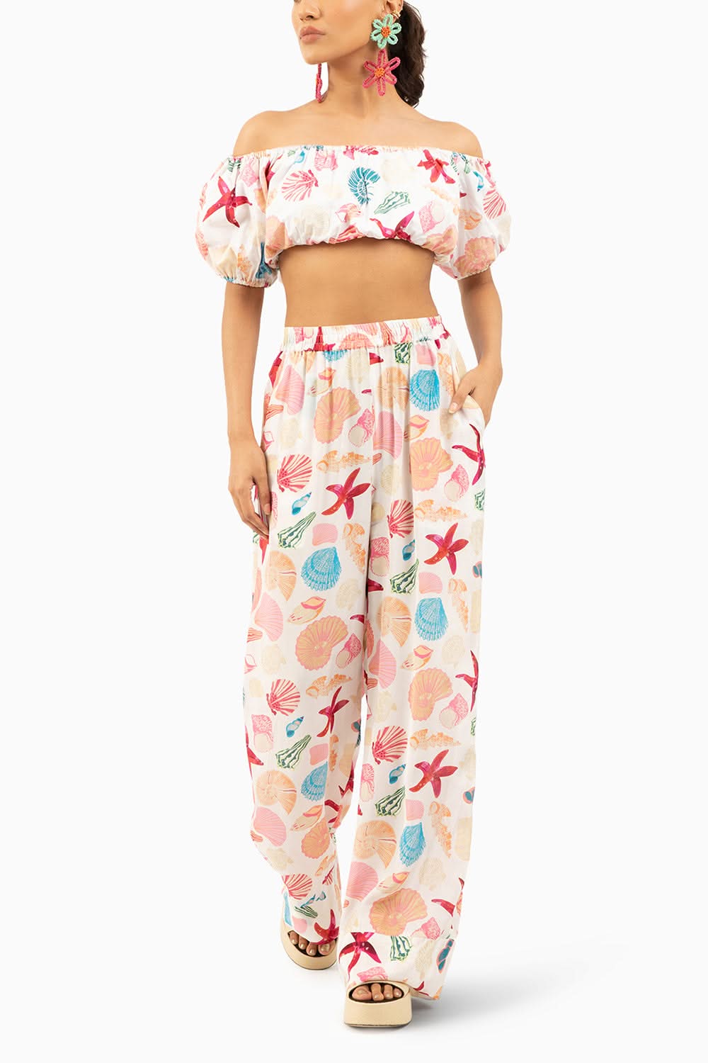 Sea Shell Jenna Top and Kenza Pant