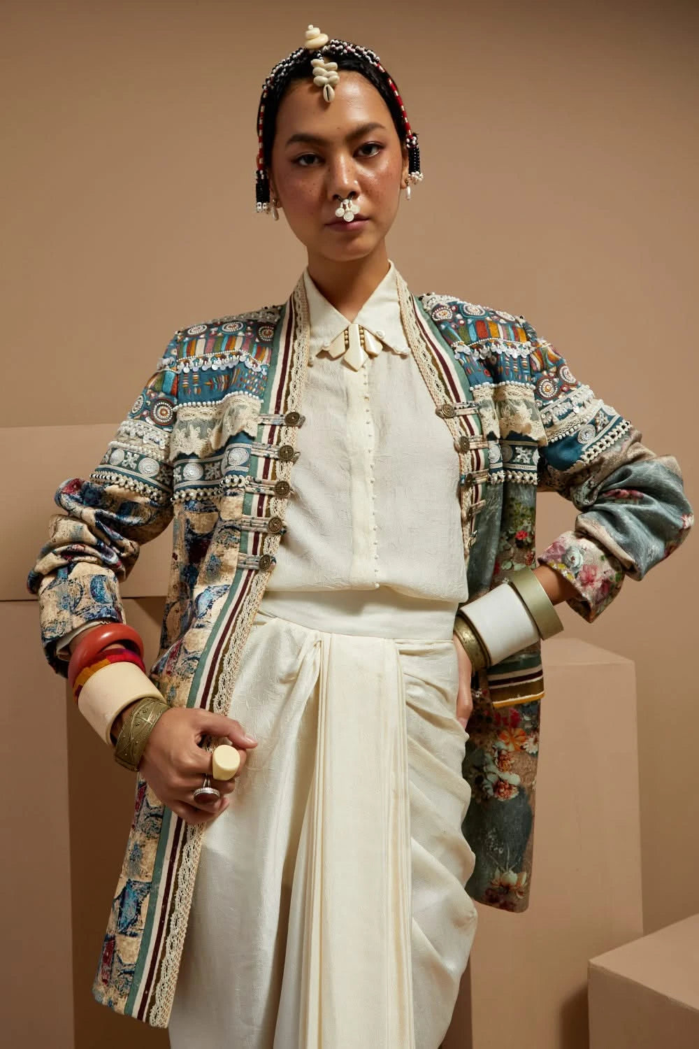 Multi Basque Open Dhana Jacket