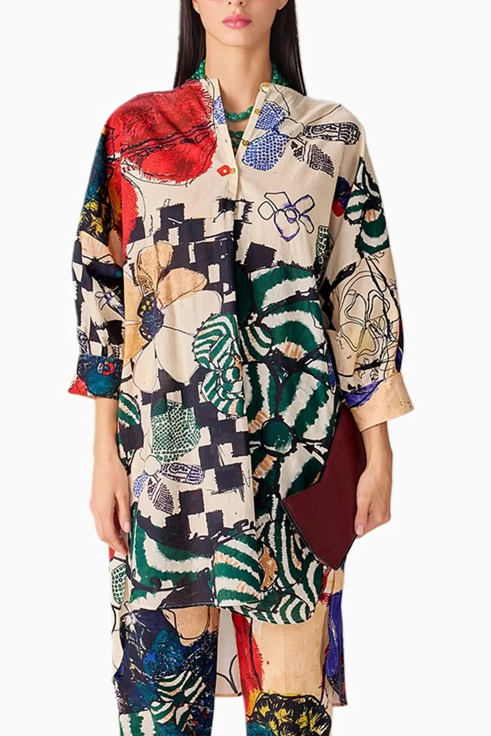 Vintage Block Akira Kurta