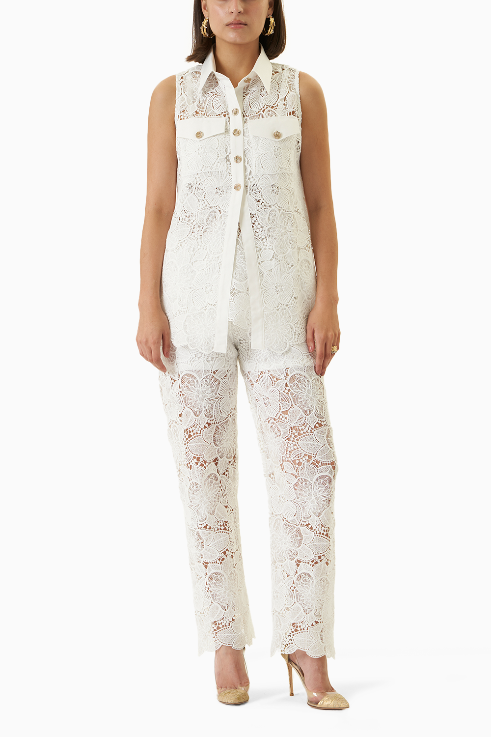 White Amari Co-ord Set