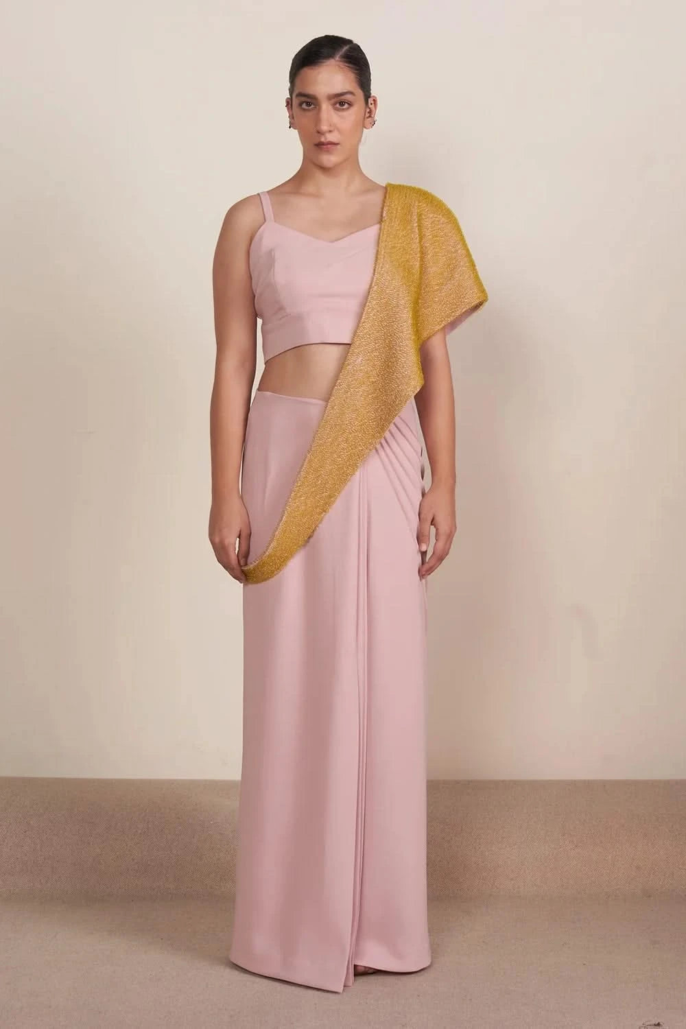 Shashe Pallu Saree